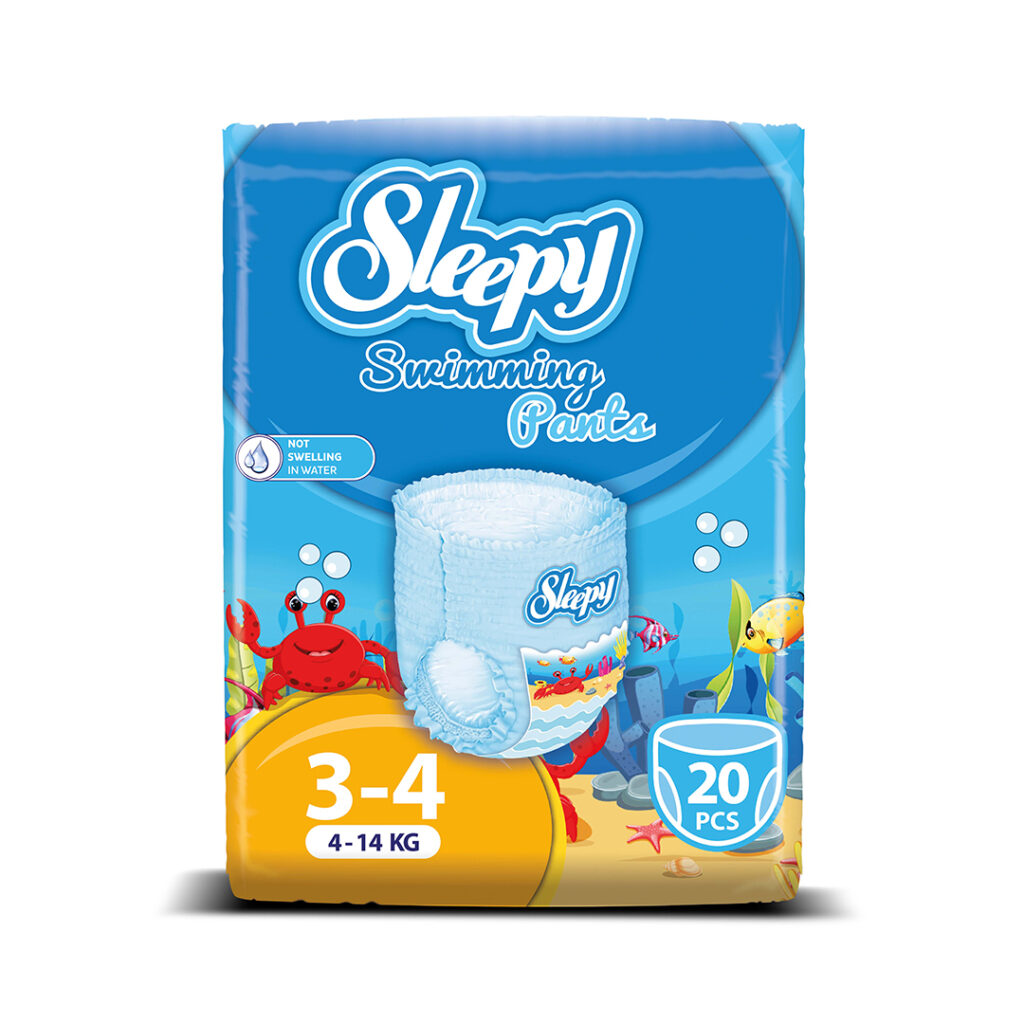 Sleepy MAUDYMOSI sauskelnės-kelnaitės - MustBee