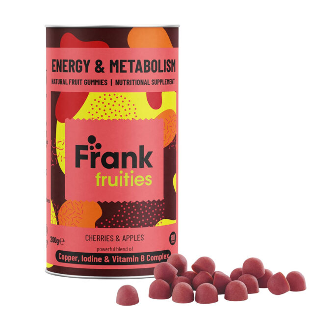 "Frank fruities" maisto papildas MEDŽIAGŲ APYKAITOS palaikymui - MustBee