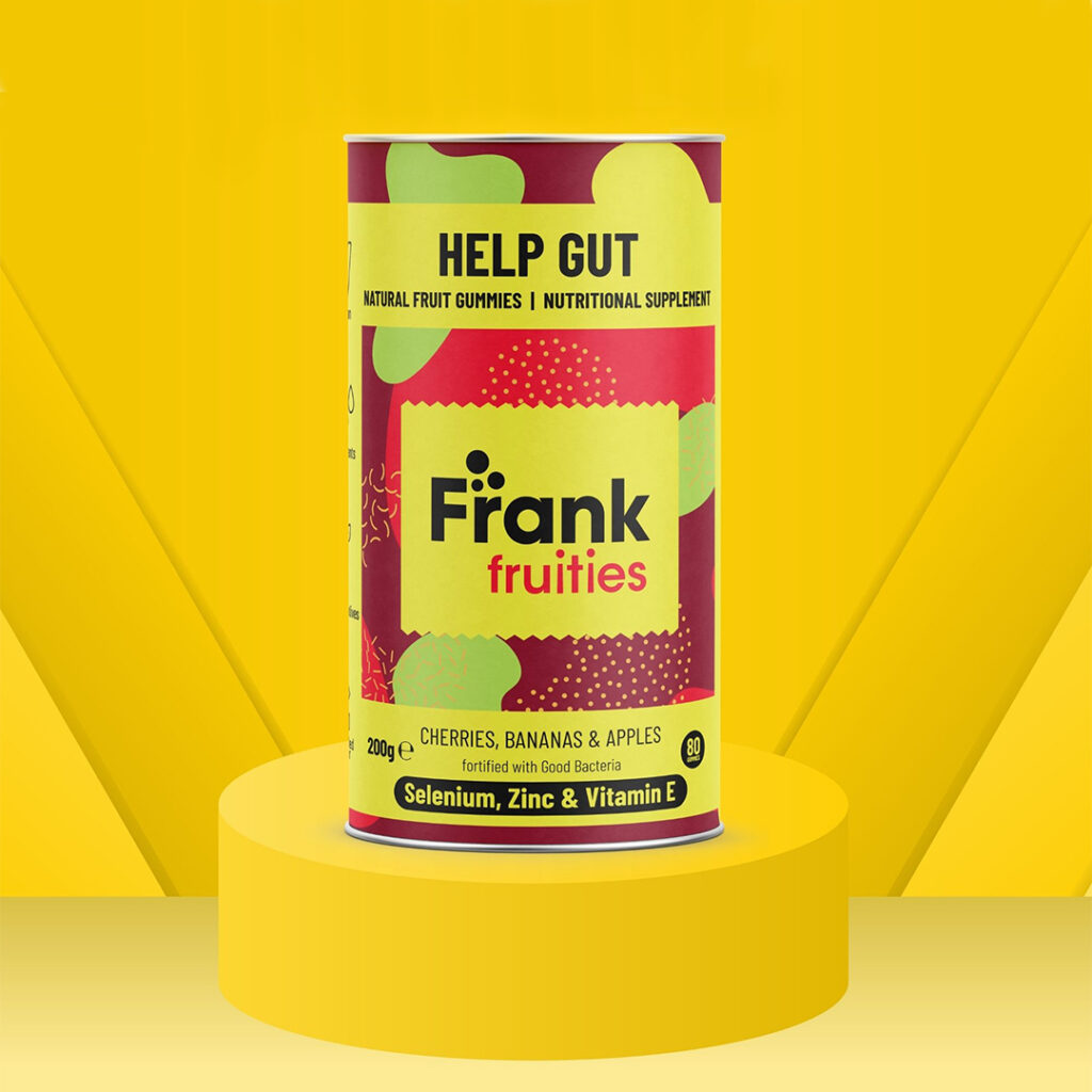 "Frank fruities" maisto papildas ŽARNYNUI ir MIKROBIOMOS pusiausvyros palaikymui - MustBee